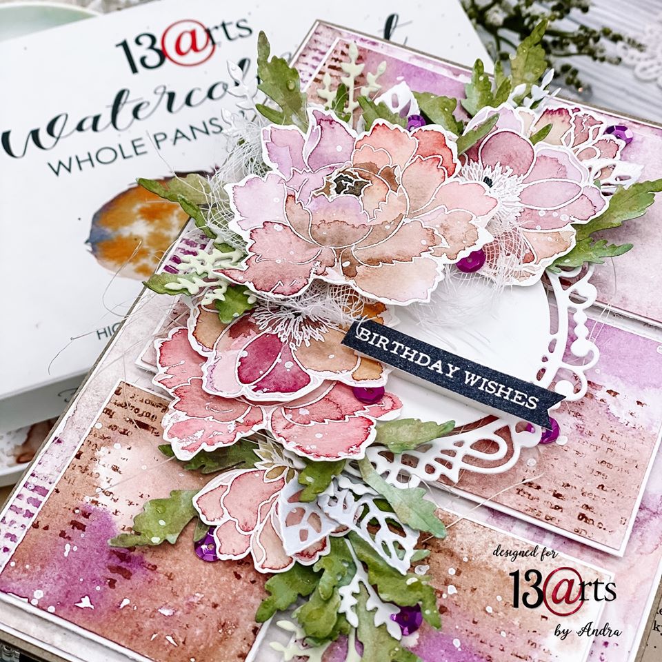 13 arts: Watercolors in action part 2