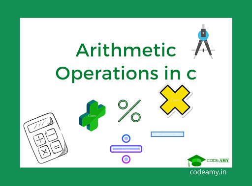 Arithmetic Operators in C Arithmetic Operators in C