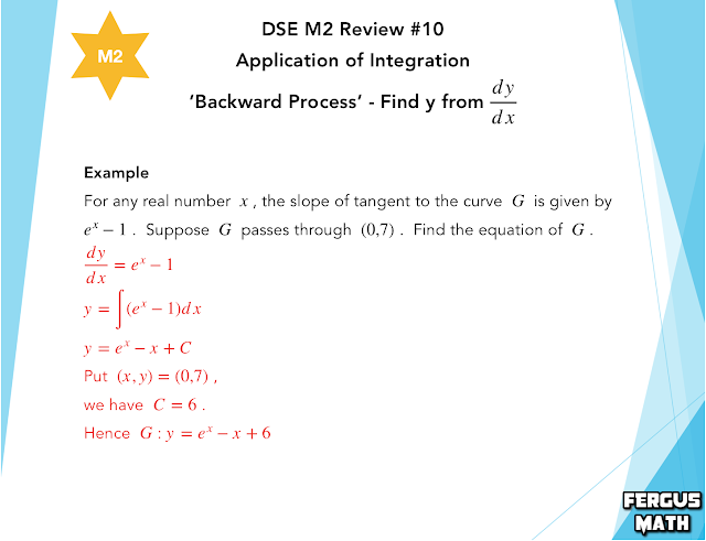 Fergus Sir Mathematics: M2 Review - Chapter 10 Application of Integration
