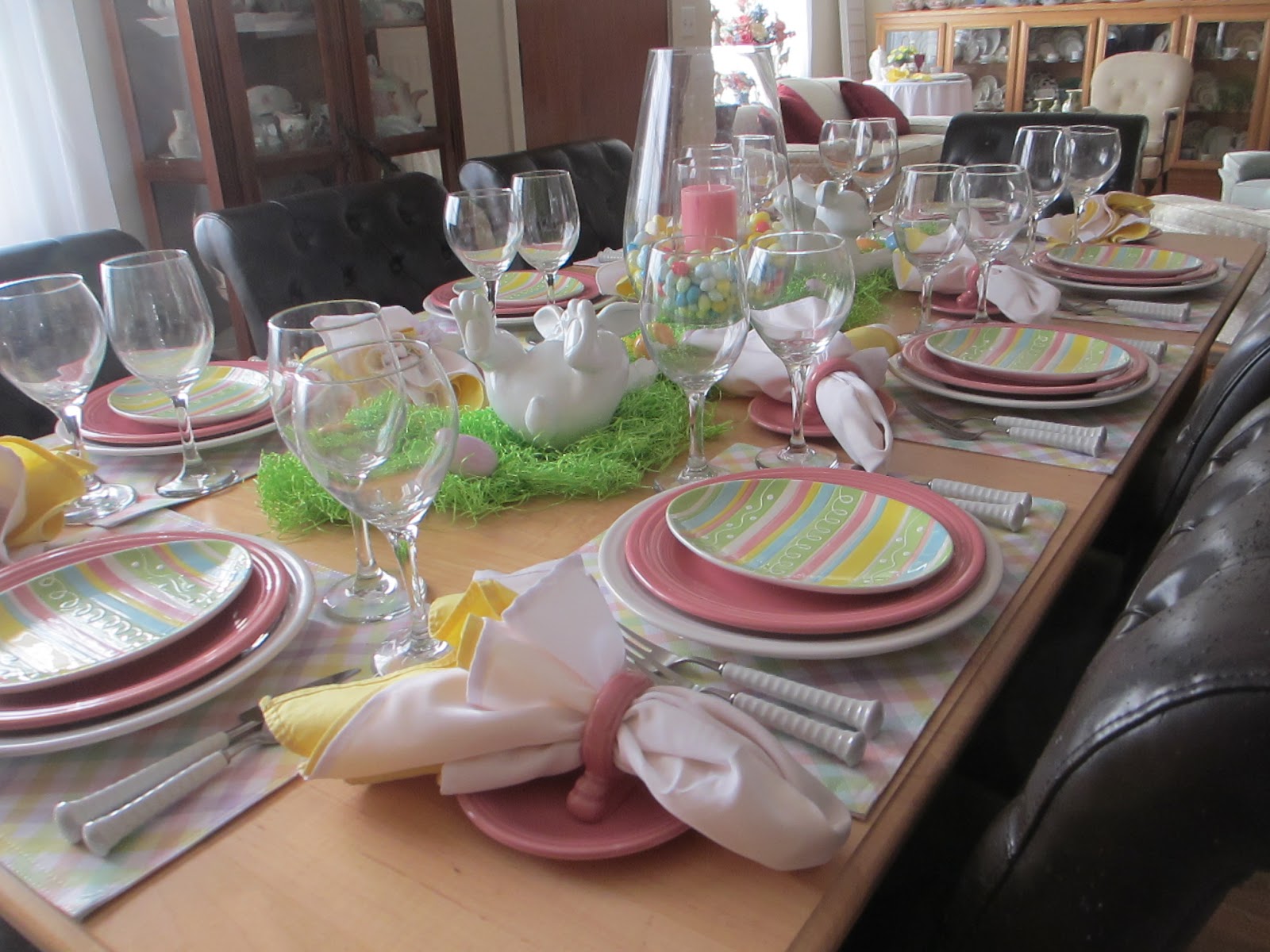 The Welcomed Guest: Fun Easter Tablescape