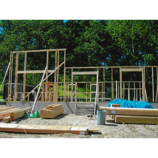 Oyster River House: Energy Efficient Framing