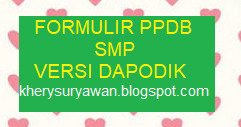 Download Formulir PPDB SMP Tahun 2023/2024 Terbaru Versi Dapodik ...