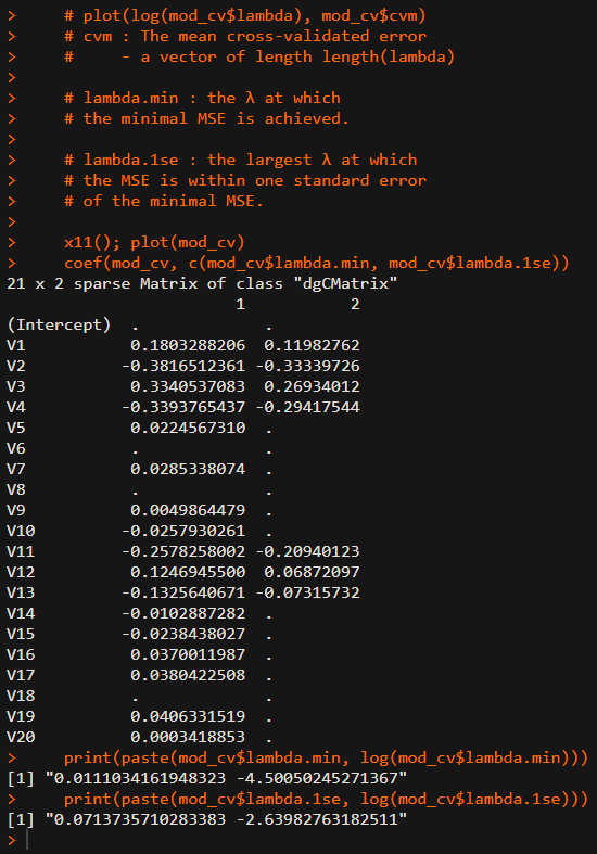 Lasso Regression Model With R Code R Bloggers
