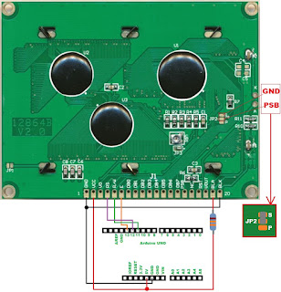 CrissElectronicProjects: Arduino LCD ST7920 128x64 - cum transferam o ...
