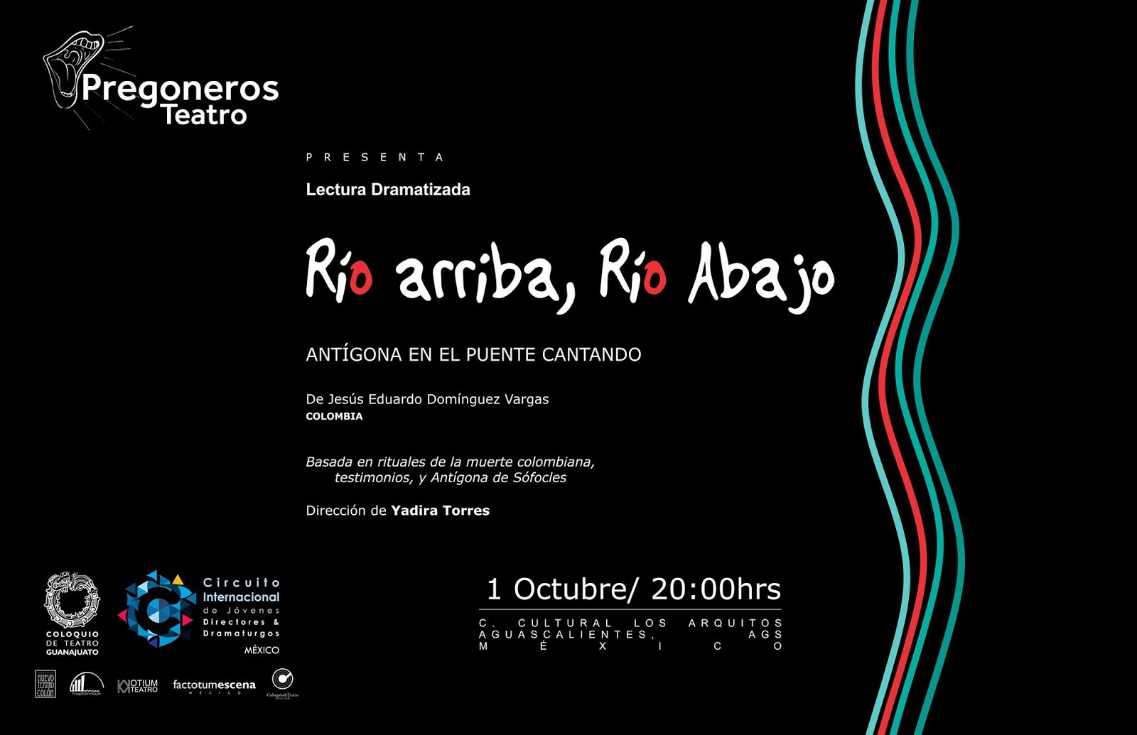 Río Arriba, Río Abajo / Antígona en el puente cantando