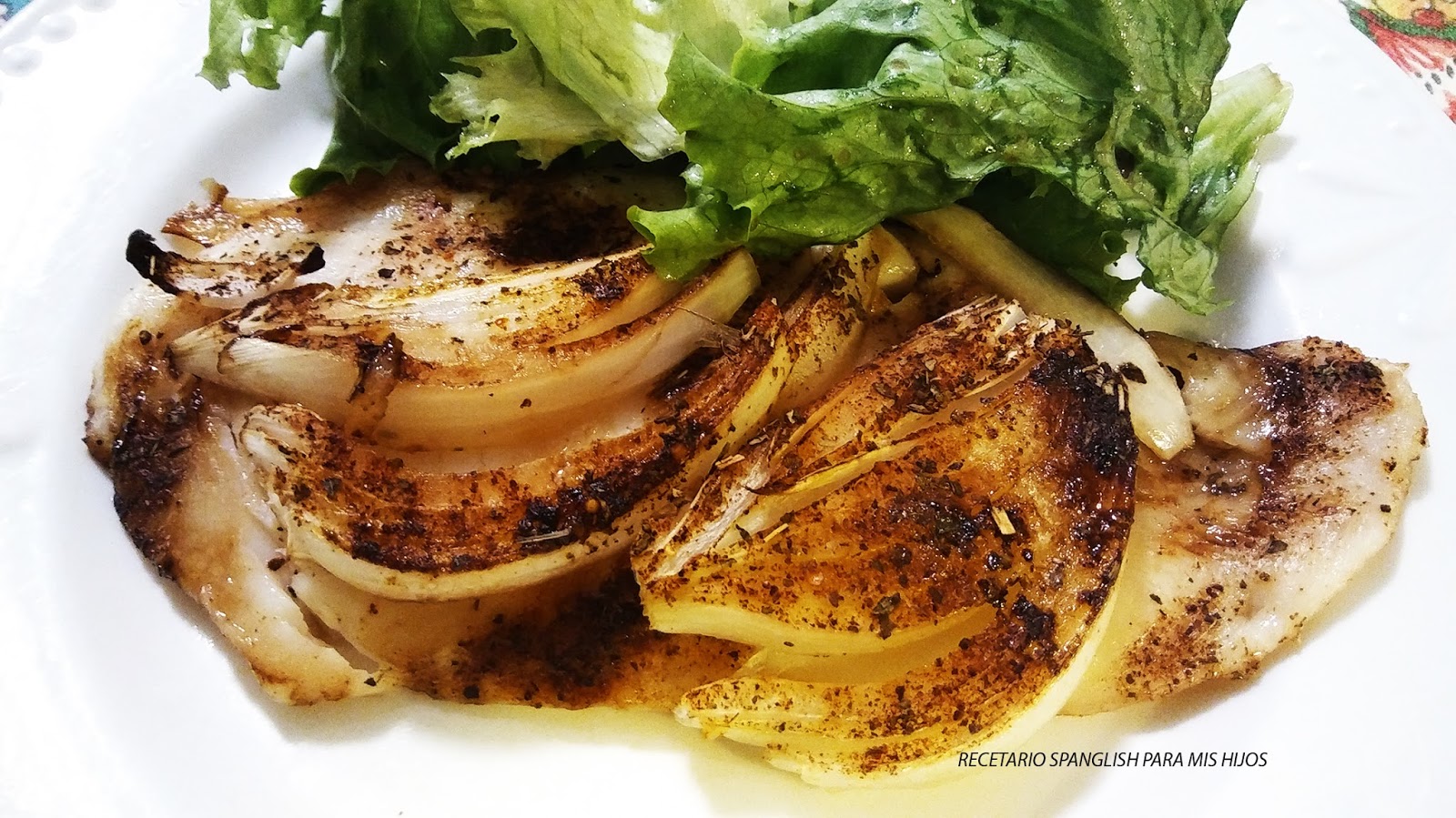 Recetario Spanglish para mis hijos: Filet de pescado al horno con ...