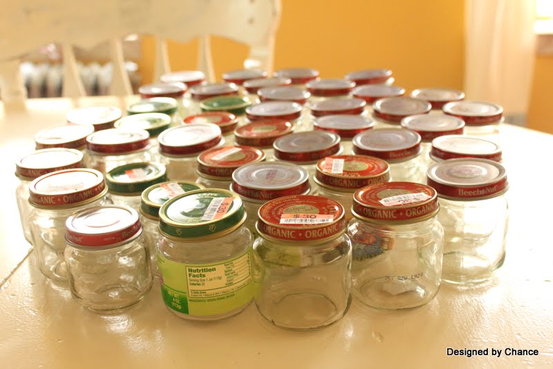 Designed by Chance: What Should I Do With All These Baby Food Bottles?