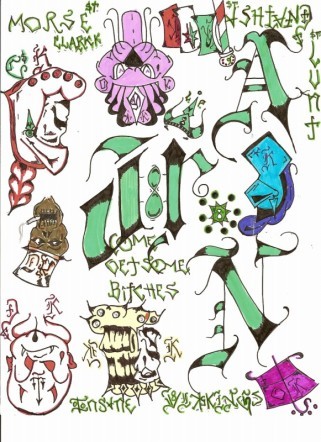 TROPICALIZER: Chicago gangs // Drawing