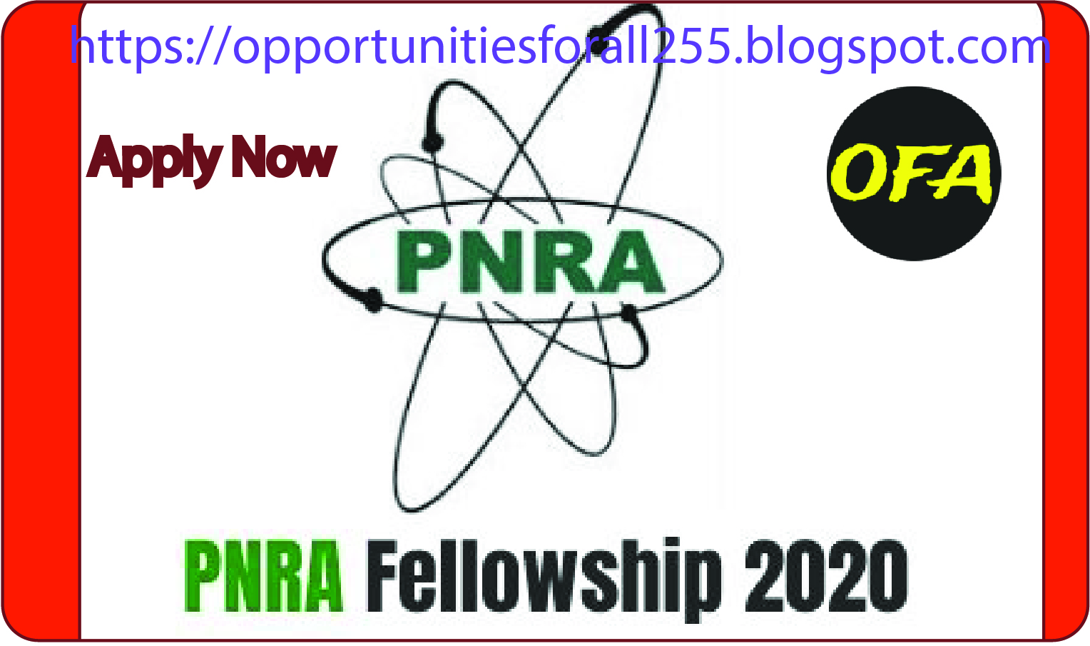 PNRA Fellowship | 2020 | – MS at PIEAS