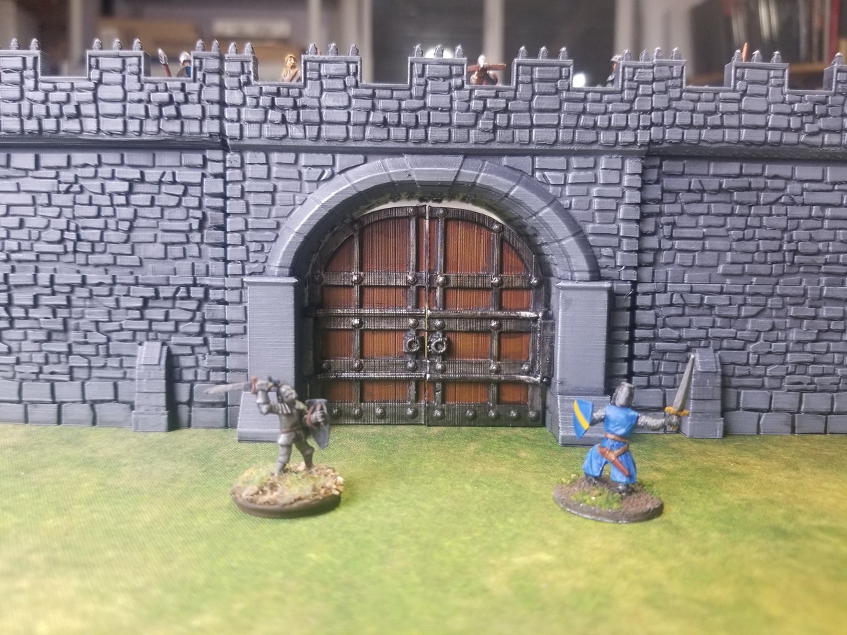 Mountain of Miniatures: 3D printed 15mm Castle