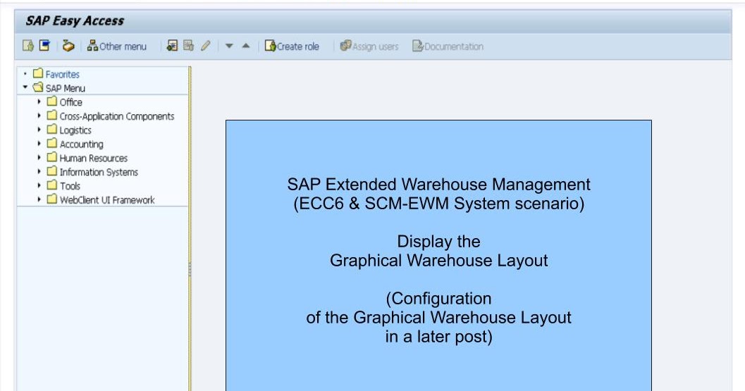 青蛙SAP分享 Froggy's SAP sharing: SAP SCM-EWM - Display Graphical Warehouse ...