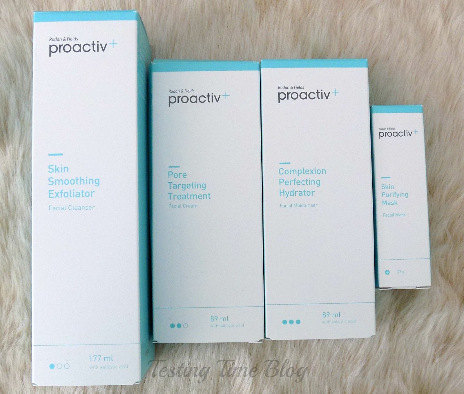 Proactiv+ Clean and Radiant Skin 3 Step System - Testing Time Blog