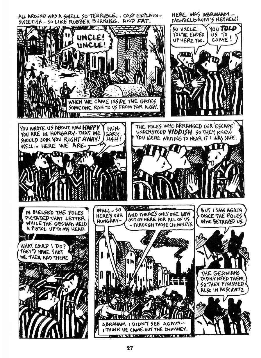 Black & White and Bronze!: Maus: A Survivor's Tale. And Here My ...