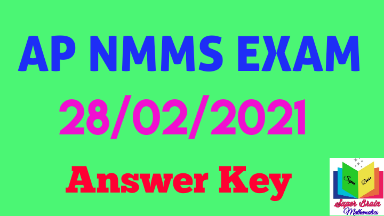 AP NMMS Exam Official Answer Key Pdf Download Super Brain Mathematics ap-nmms-exam-official-answer-key-pdf-download-super-brain-mathematics