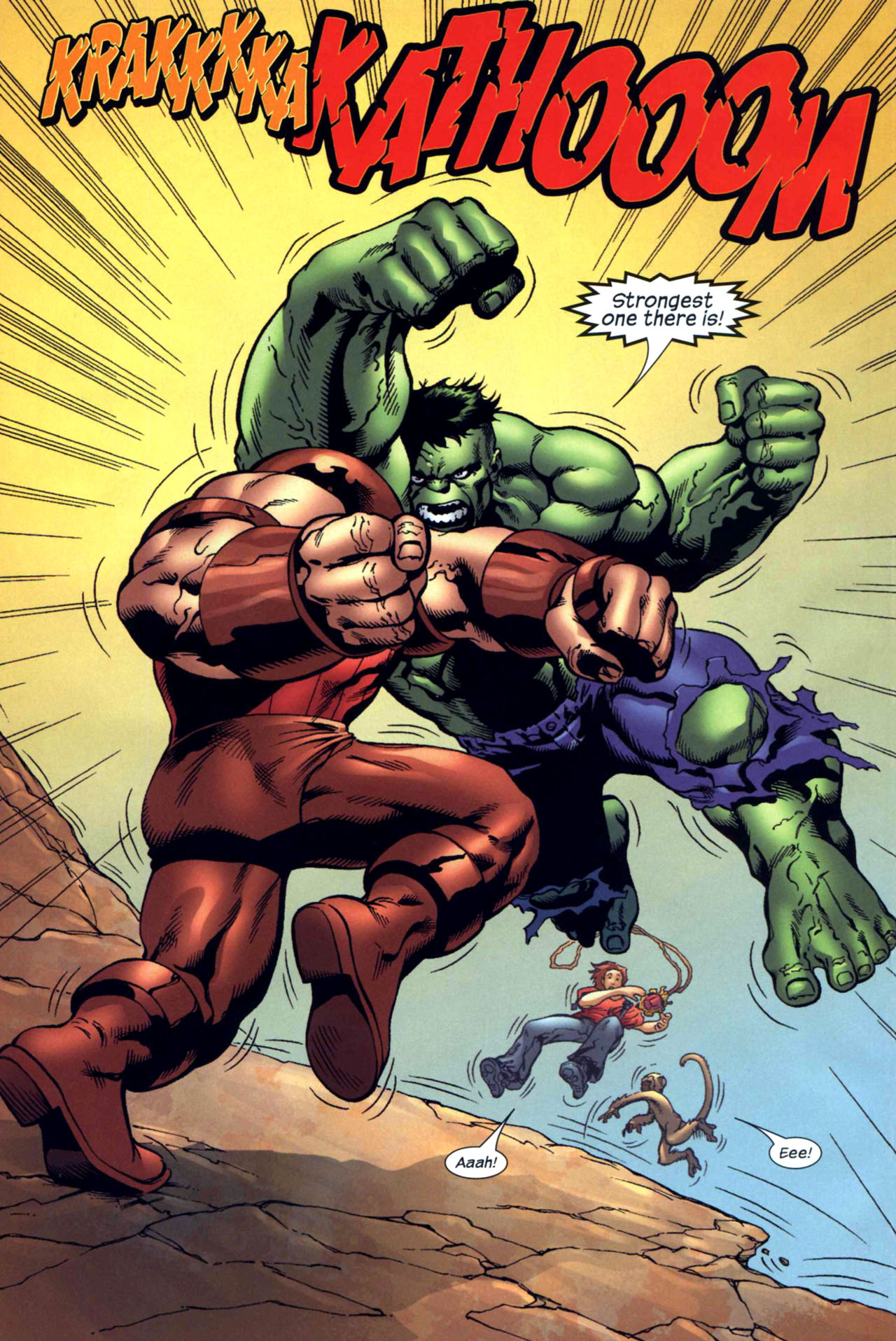 "Hero Envy" The Blog Adventures: HULK VS JUGGERNAUT