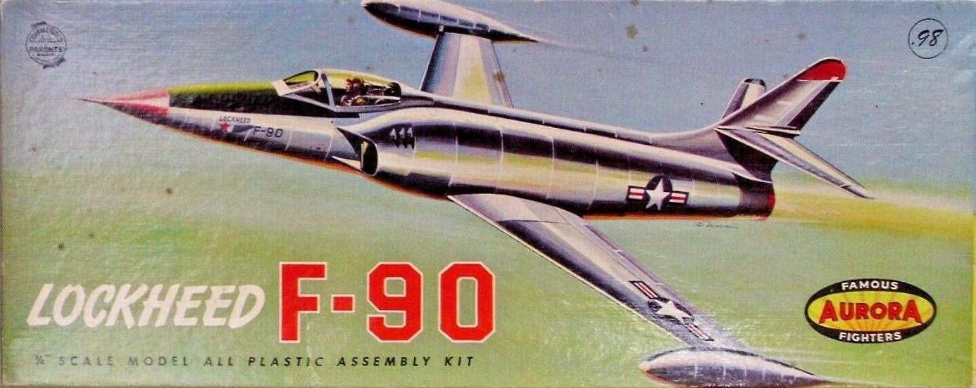 Bunte Schachteln - Box Art & Great Models: Lockheed F-90