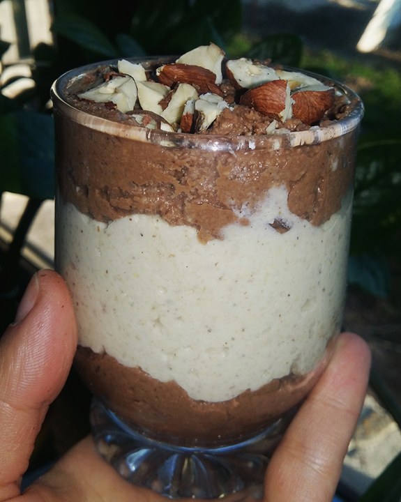 WEGAŃSKIE JEDZONKO: Puding "monte"