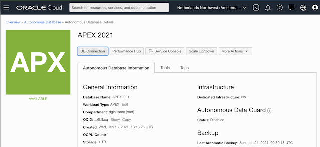 Dimitri Gielis Blog Oracle Application Express Apex Import An Existing Database And Apex