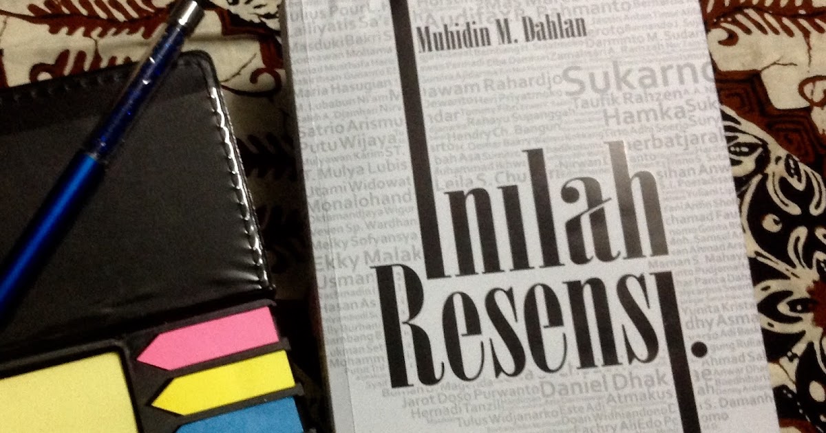 Tentang buku: 2020 #22: Mendalami Resensi