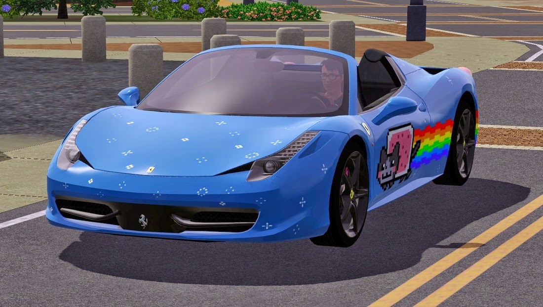 My Sims 3 Blog: 2014 Deadmau5 Purrari by Craftsle