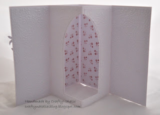 CraftyNatalie's Blog!: Wedding Window Fold