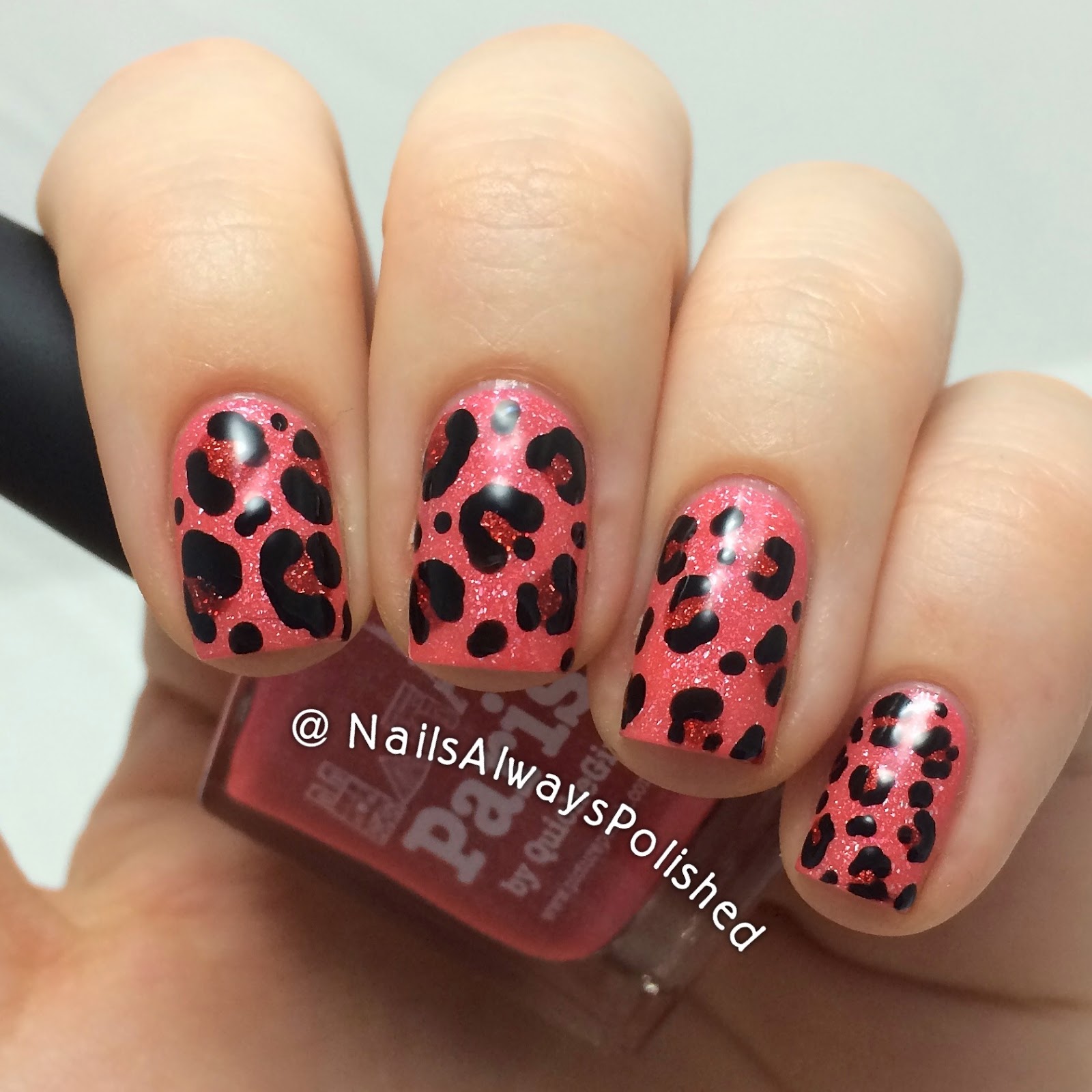 Nails Always Polished: Leopard Ombré