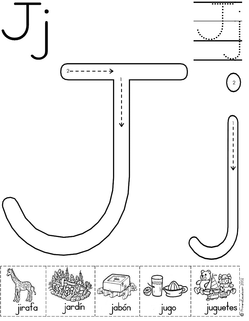 Kinder 3: Letra Jj