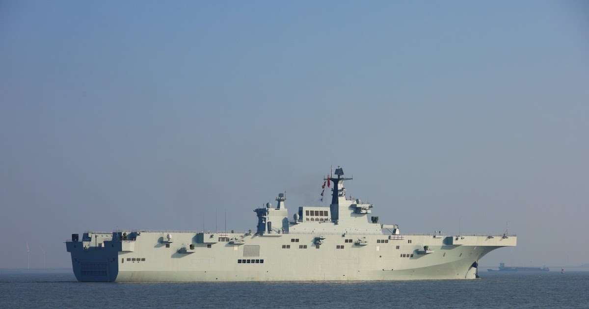DEFENSE STUDIES: China's Second Type 075 Starts Sea Trials, Third Type ...