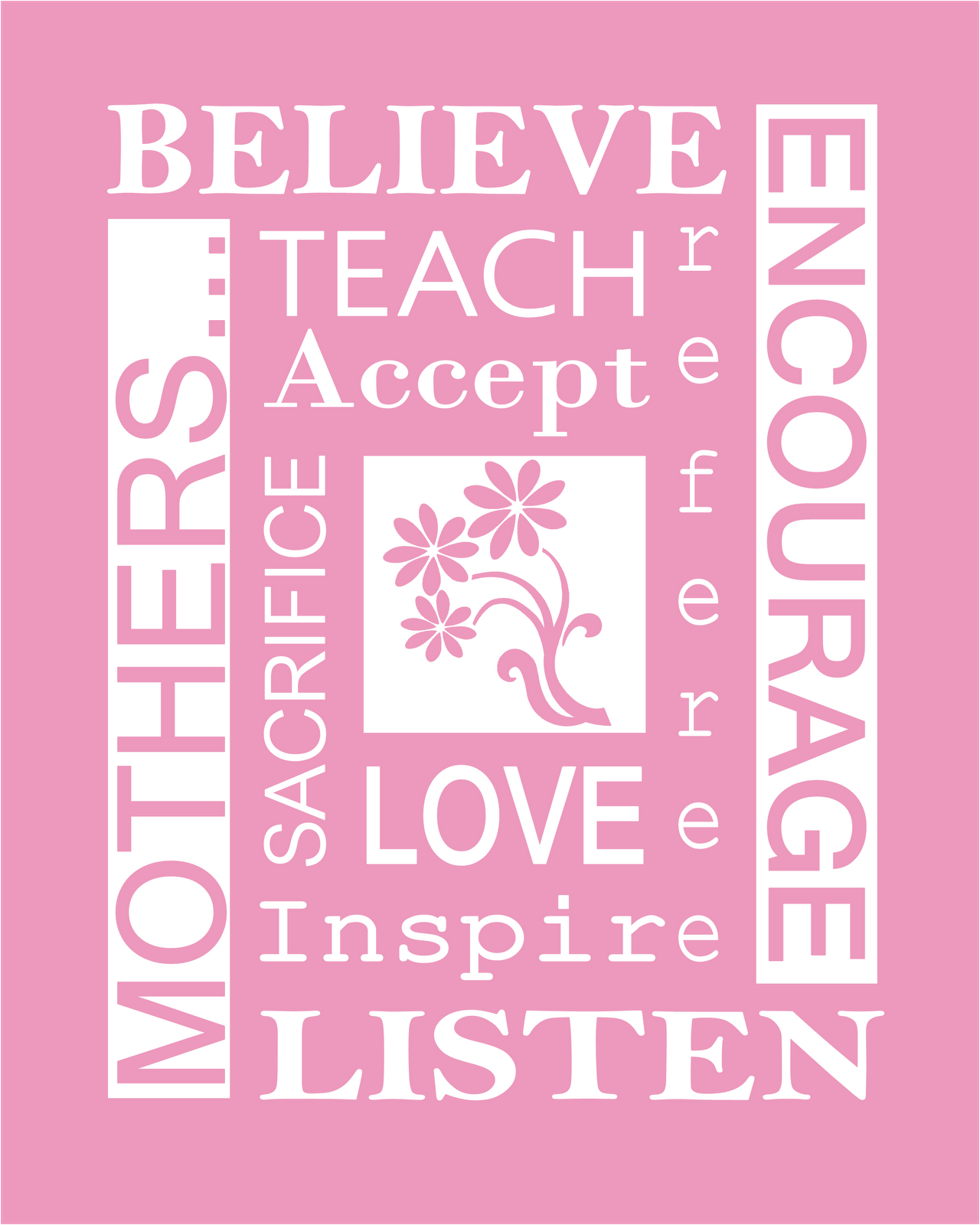 Today's Fabulous Finds: Mother's Day Subway Art (Revised)