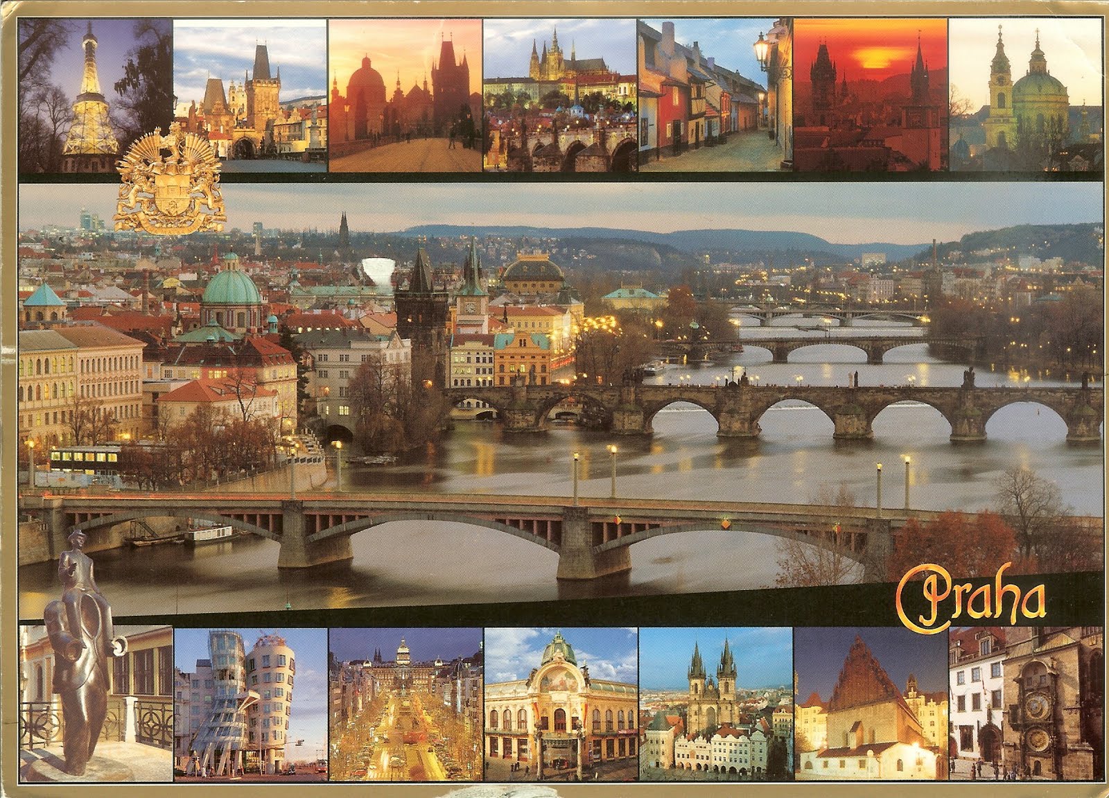 World Traveler Postcard: Prague