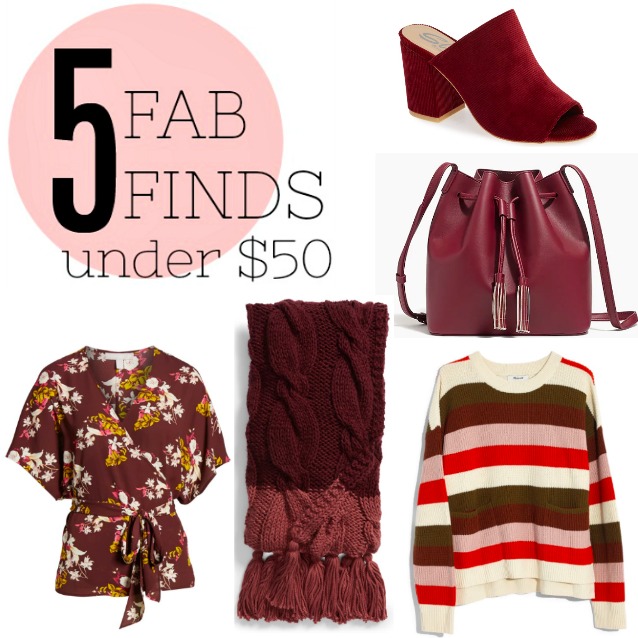 5 Fab Finds Under $50 | Pieces of a Mom