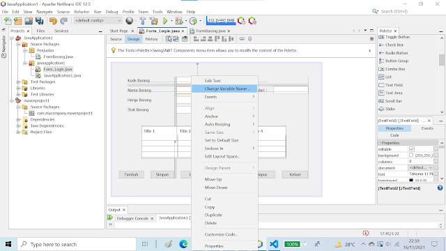 Tutorial Menghubungkan Dan Membuat Program Java Di Netbeans Melalui Database Mysql Xampp