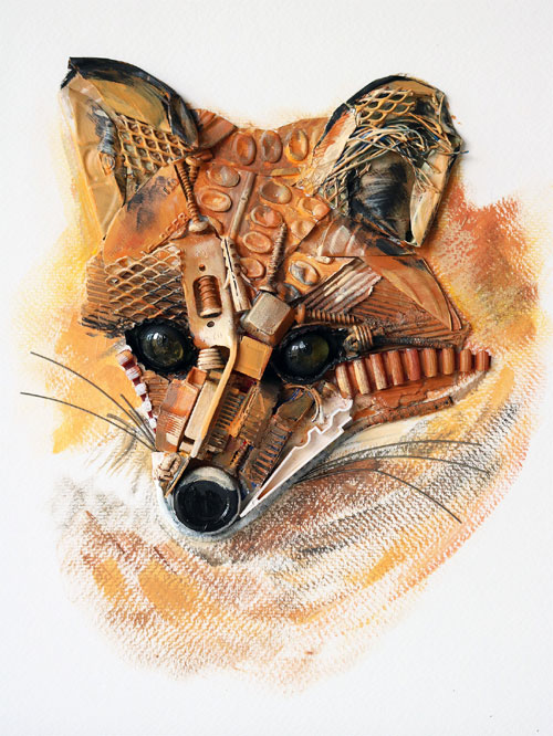 My Owl Barn: Artist Transforms Found Objects Into Unique Pieces of Art