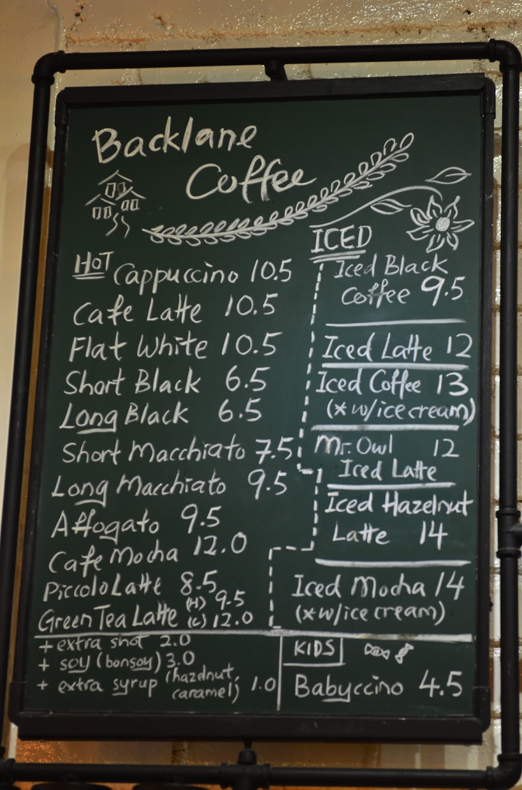 Backlane Coffee @ Jonker Walk, Melaka | felicia.grace