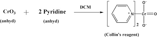 COMPETITIVE CHEMISTRY EXAMS: Collin’s reagent-oxidizing agent