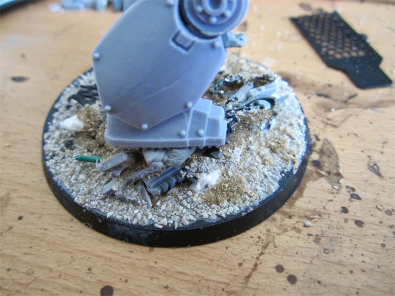 40k Forgeworld: Space Marine Crimson Minotaur Mortis Contemptor ...