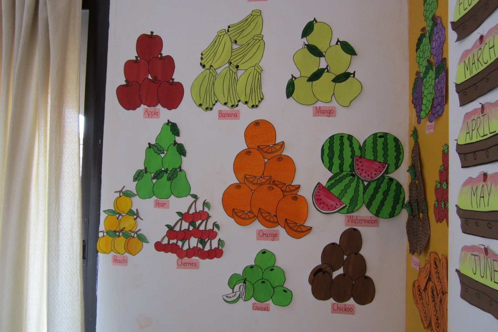 L' il Champs: FRUITS BULLETIN BOARD