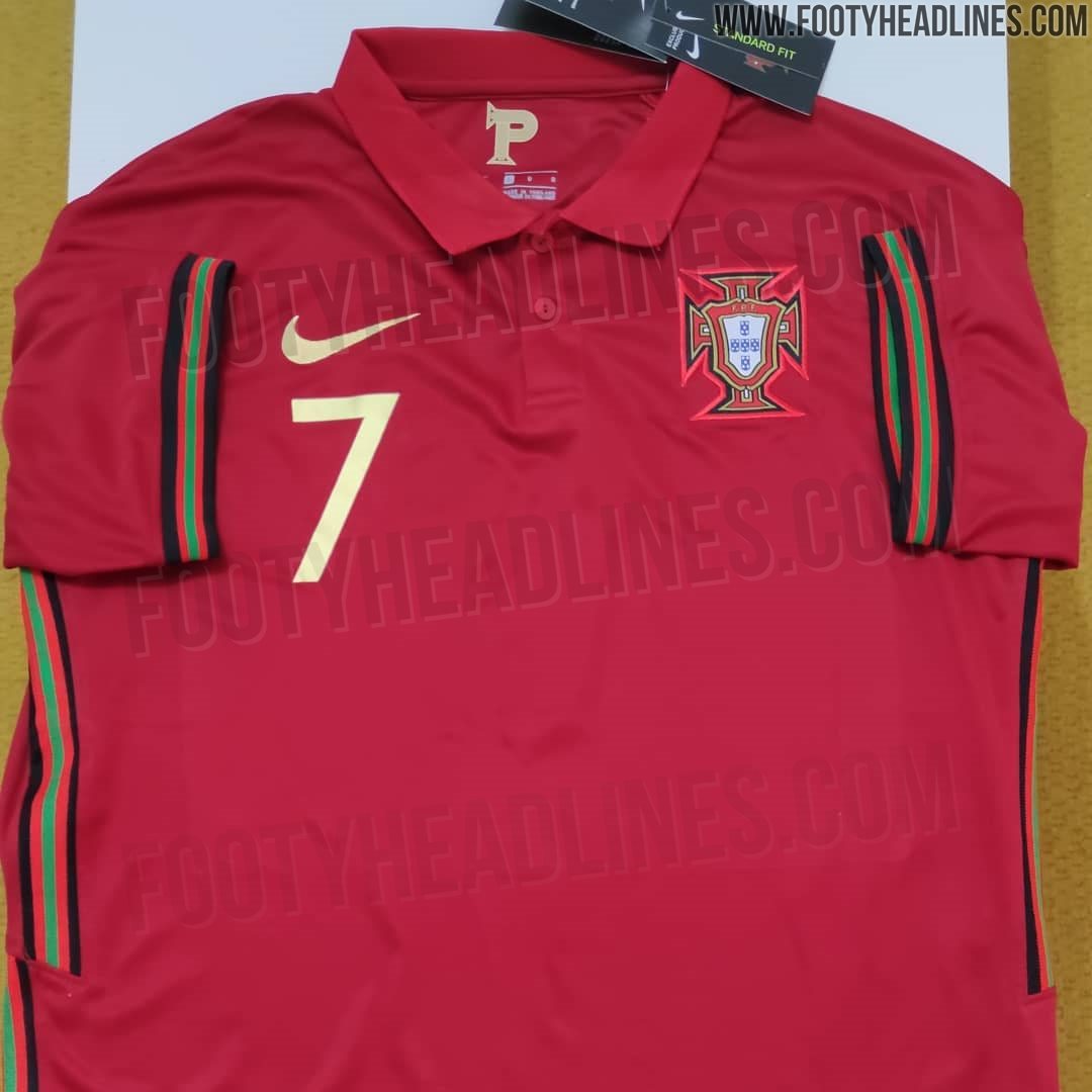 Benfica-Portugal-Shirts: Portugal Home Kit 2020