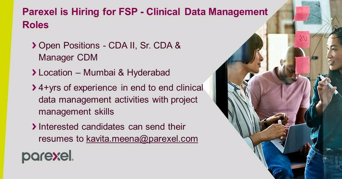 Parexel - Hiring for Clinical Data Management Roles @ Mumbai ... Parexel - Hiring for Clinical Data Management Roles @ Mumbai ...