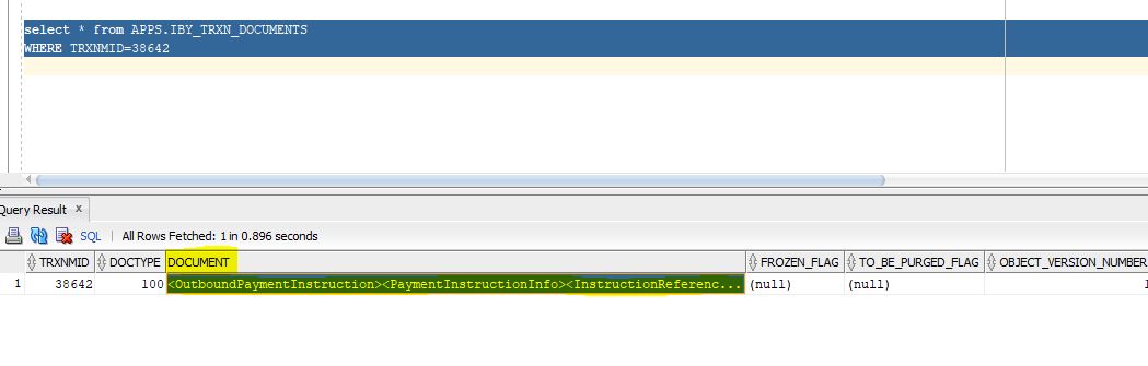 Oracle Application's Blog: How to get xml for format payment instructions