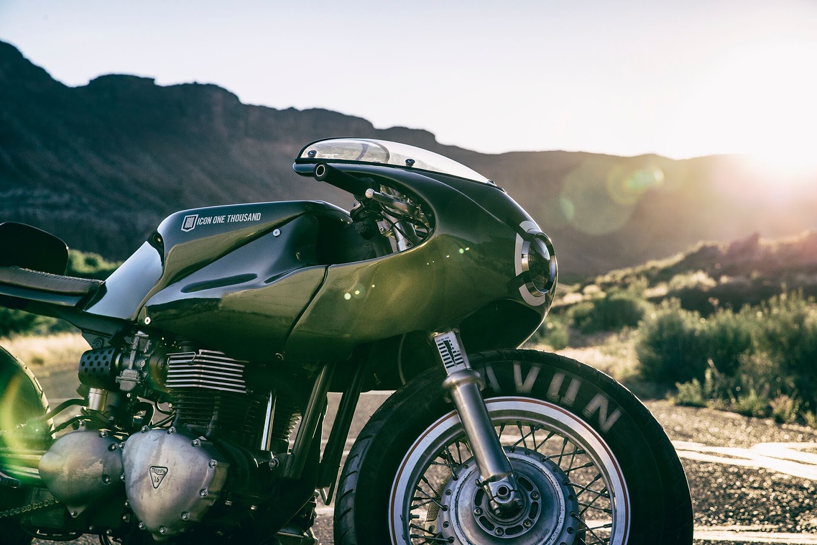 Triumph Thruxton 1000 "Three Martini Lunch" Custom by ICON1000 - Lsr Bikes