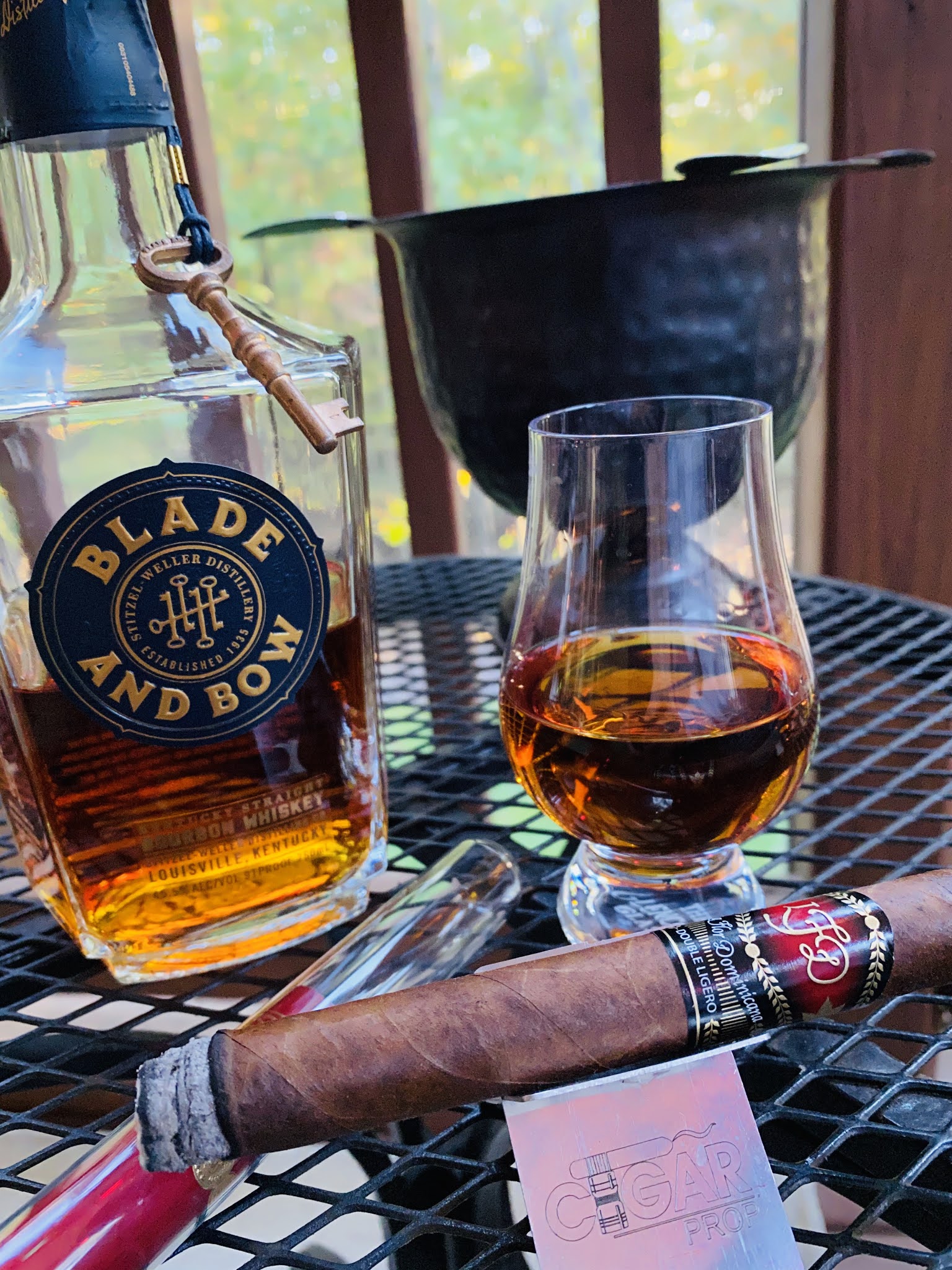Musings Over a Barrel: Blade and Bow Bourbon & LFD Double Ligero