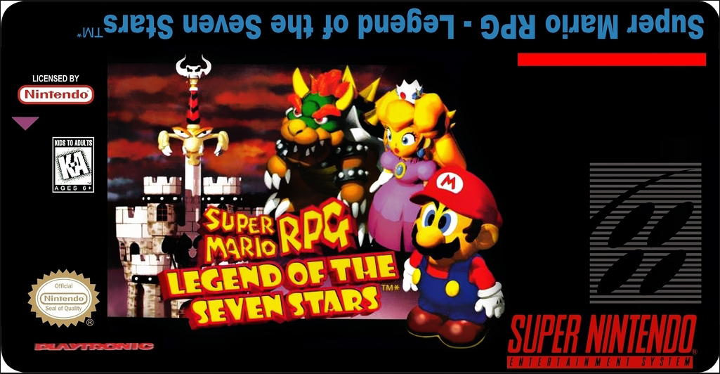 Gamer Labels: Super Mario RPG