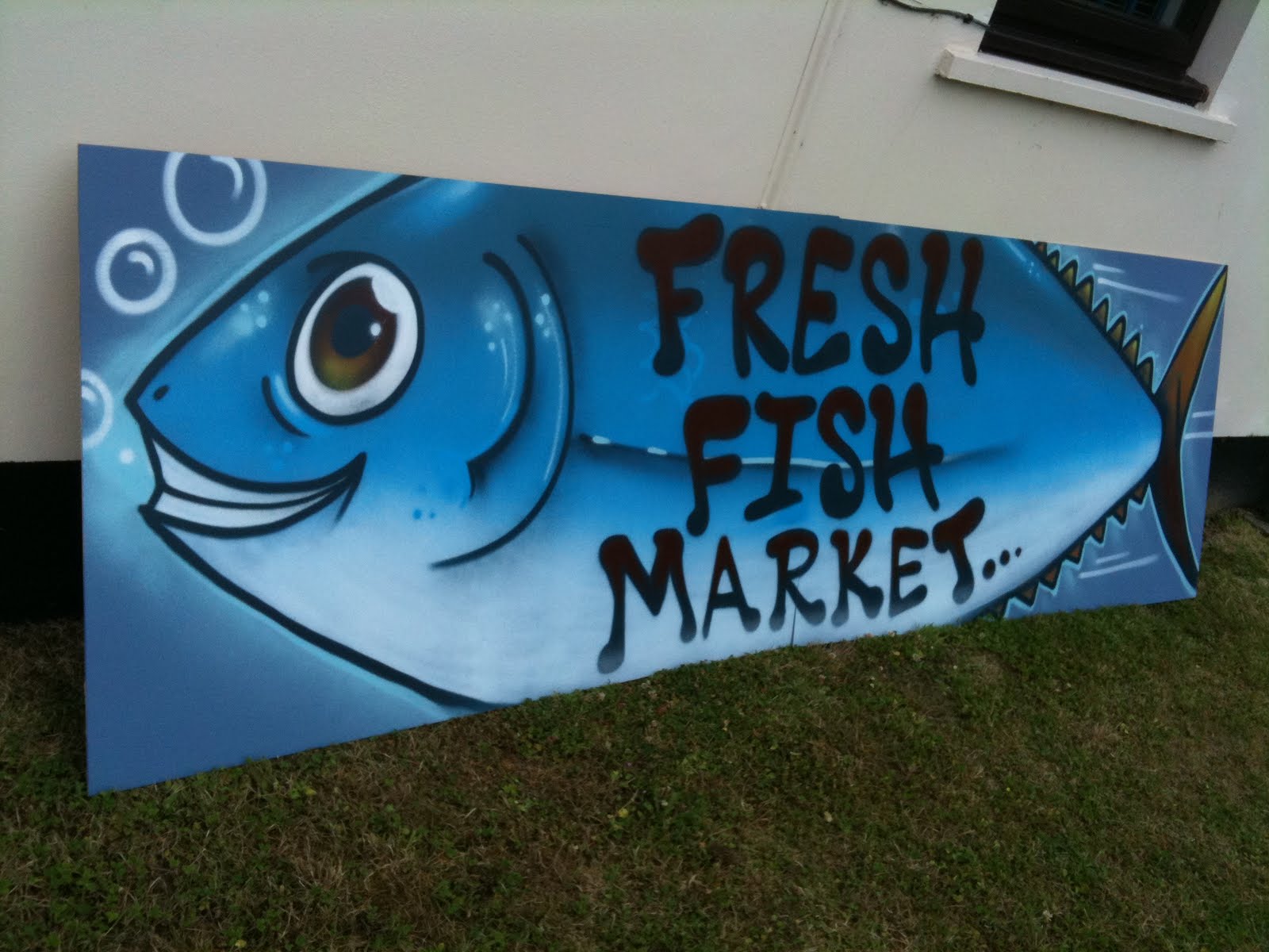 Graffiti Art Workshops and Commissions: Pembrokeshire Fish Week