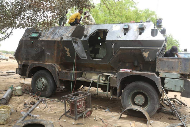The Dead District: Nigerian "indigenous" hybrid armored vehicles