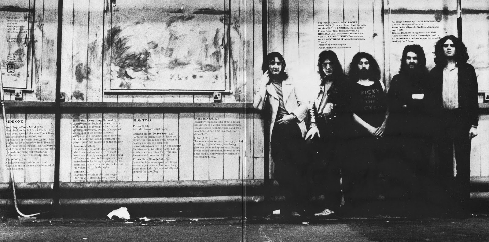 1971 Indelibly Stamped - Supertramp - Rockronología