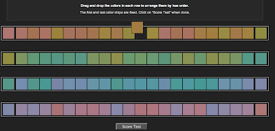Gurney Journey: Hue discrimination color test