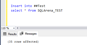 How to Hide Rows Affected Message in SQL Server - SET NOCOUNT - SQLArena