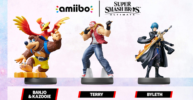 Super Smash Bros. Ultimate (Switch): amiibo de Banjo & Kazooie, Terry e ...