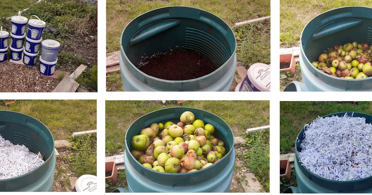 Alans Allotment: More Acidic Compost